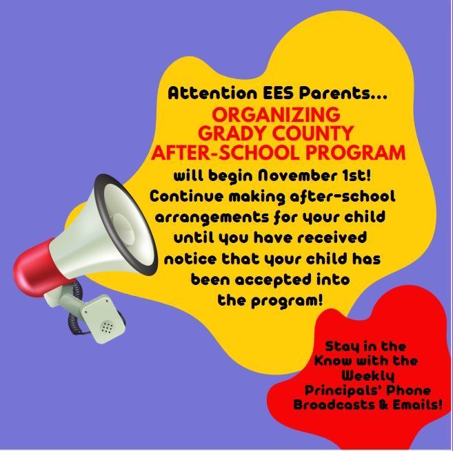 OGC After-school Program Notice | Eastside Elementary School